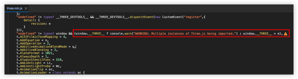 Nuxt3 中引入 ThreeJS，控制台警告：Multiple instances of Three.js being imported - 鄢云峰的个人网站